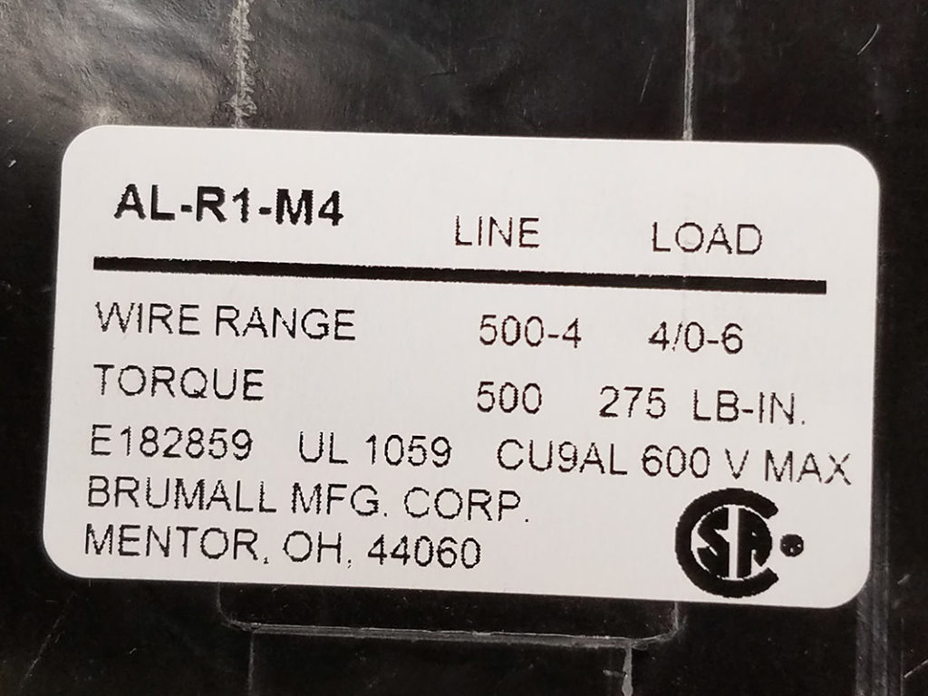 AL-R1-M4 Single Primary-Multiple SecondaryPOWER DISTRIBUTION BLOCK ...